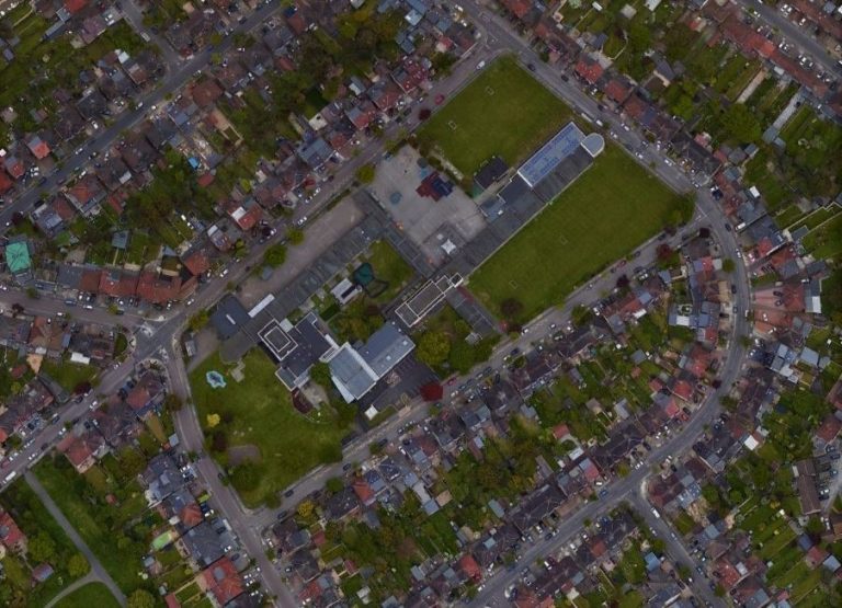 Map of the school colour – Parkhill Junior School